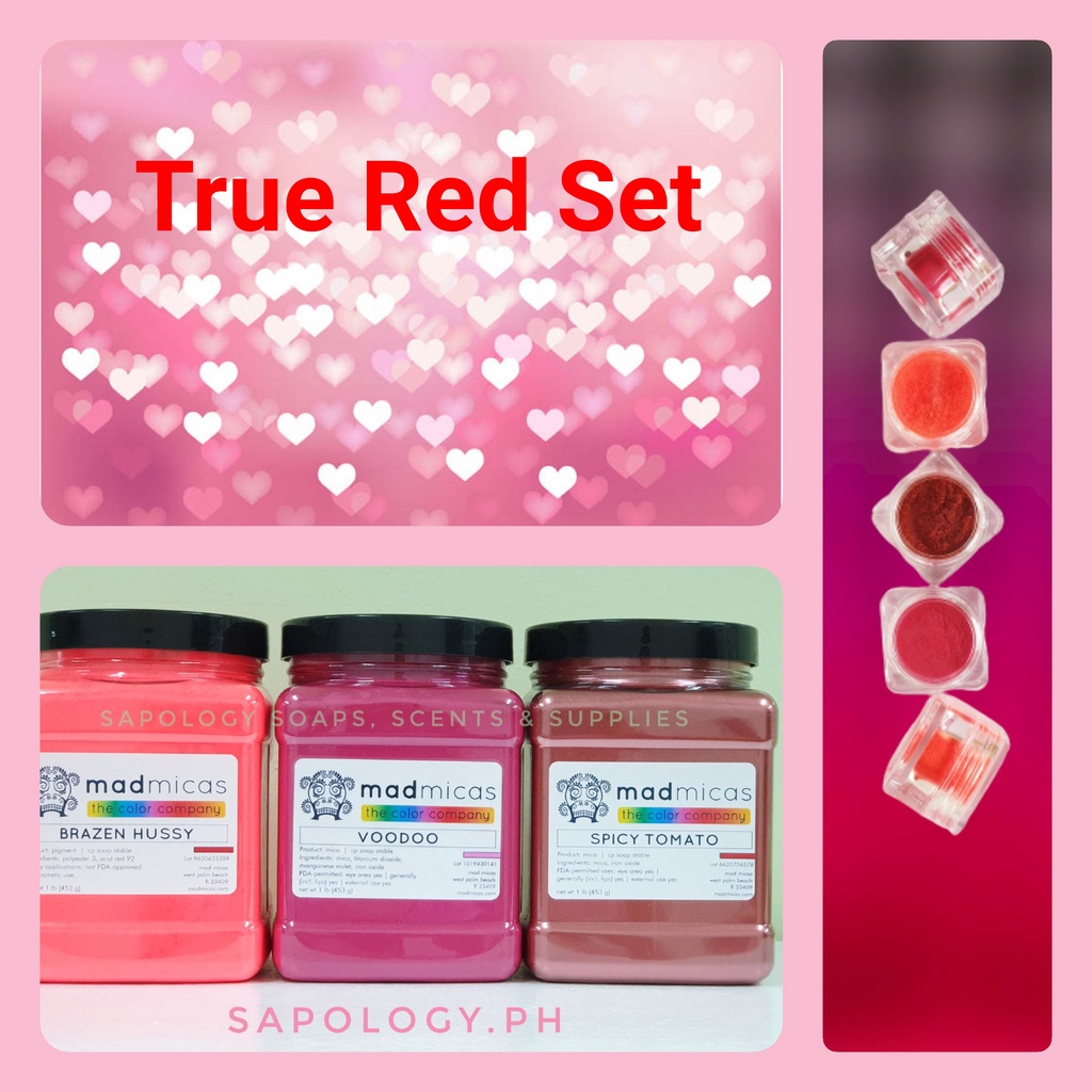 Red Mica Powder * Covapearl Fire*Red Mica (France) * Mad Micas True Red ...