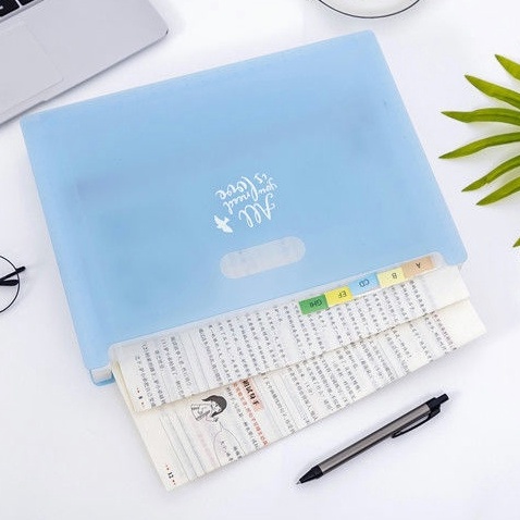 A4 Size Expanding Envelope Organizer 13 Pockets Accordian Bag Paper ...