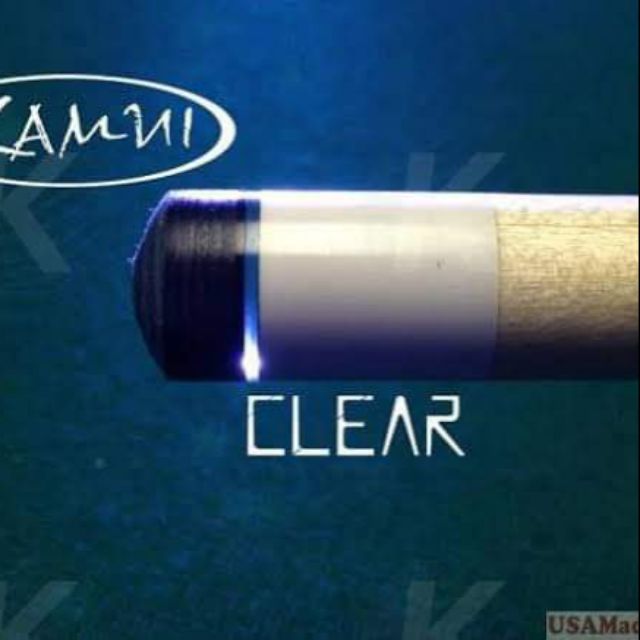 KAMUI CLEAR CUE TIP ( SOFT, SUPERSOFT, MEDIUM, HARD) / BILLIARD ...
