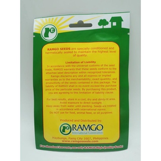 RAMGO LETTUCE LEAFY GREEN ALTIMA SEEDS ( ORIGINAL GARDEN PACK ...