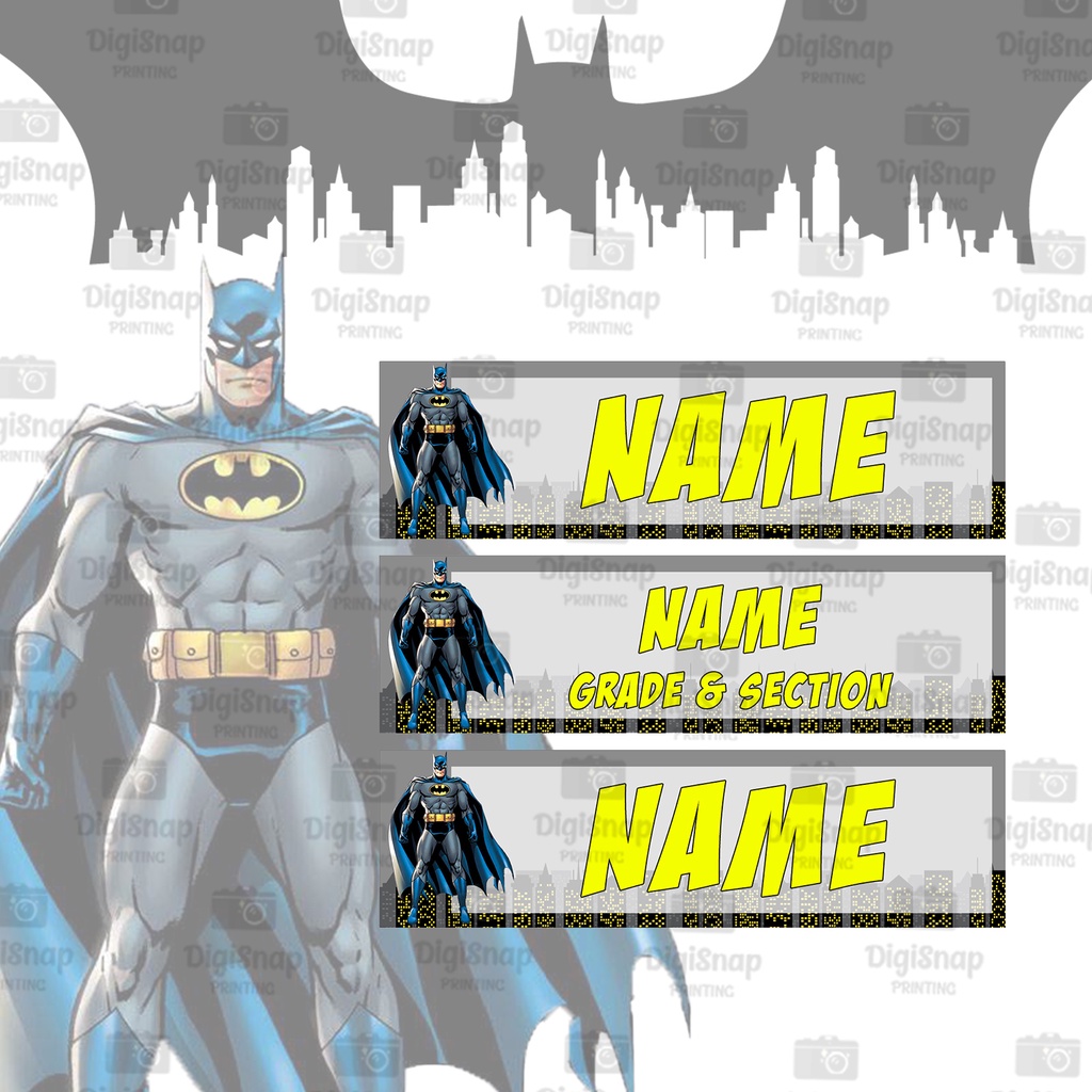 Subject Stickers - Batman | Shopee Philippines