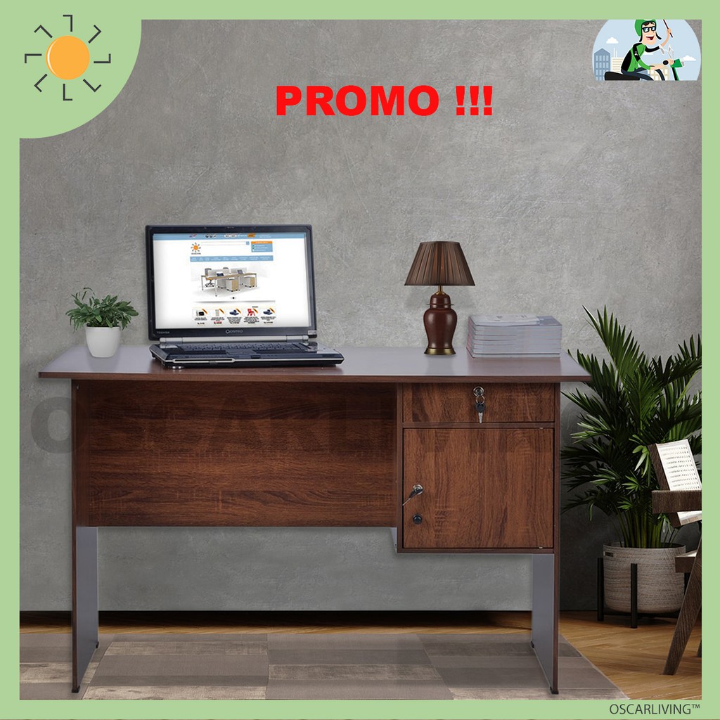 Olympic MT Office Table / Writing Table / Study Table (1/2 Biro + 1 ...