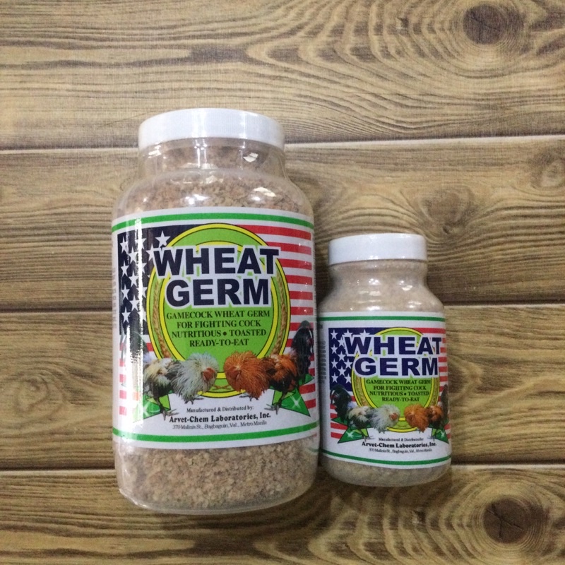 Gamecock Wheat Germ for Fighting Cock, Fish, Hamsters (280g and 100g ...