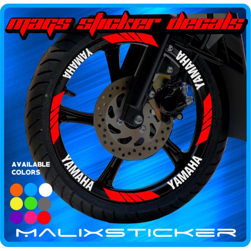 MIO MAGS STICKER FOR ALL MODEL FRONT AND REAR SET | Shopee Philippines