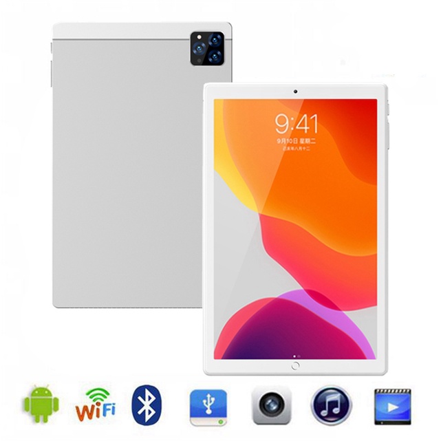 11 Inches Tablet 8GB + 128GB Dual Sim Android Learning Tablet X20 ...