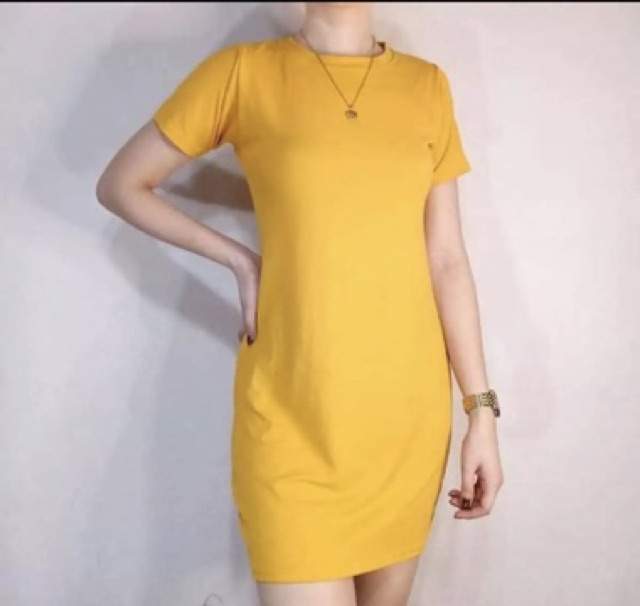 Plain simple dress for women | Shopee Philippines