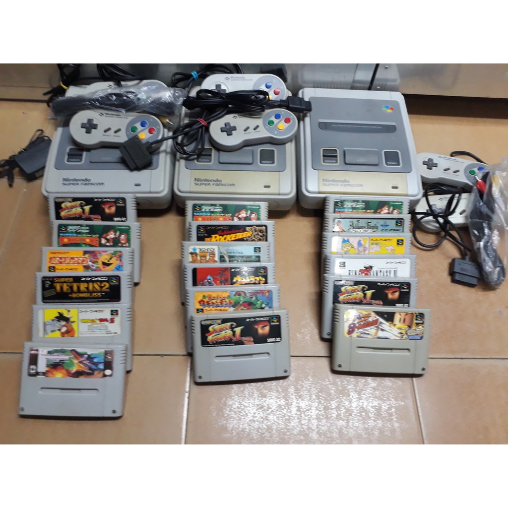 Nintendo Super Famicom (SFC) Bundles (Please Read Muna) | Shopee ...