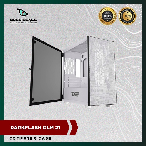 DARKFLASH DLM21 MESH MICRO ATX PC CASE | Shopee Philippines
