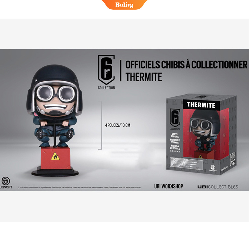 Game Tom Clancy's Rainbow Six Siege Thermite Jordan Trace PVC Toys ...