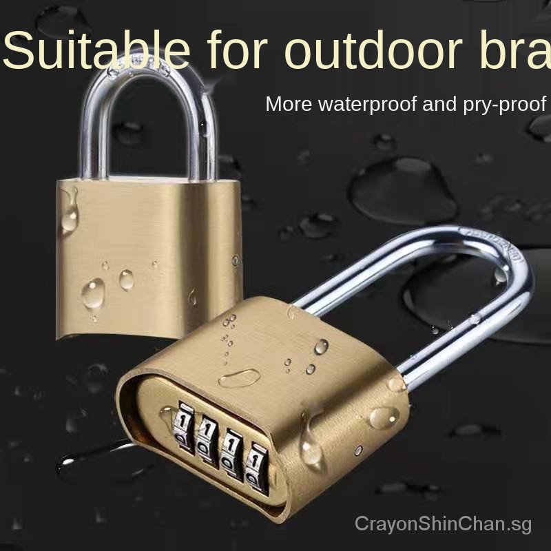 Padlock with Password Required Gate Warehouse Dormitory Gym Cabinet ...