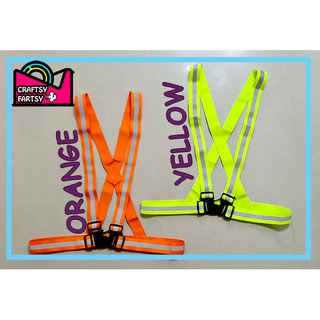 Elastic Vest/ Reflective Adjustable Vest/ Safety Vest/ Reflectorize ...