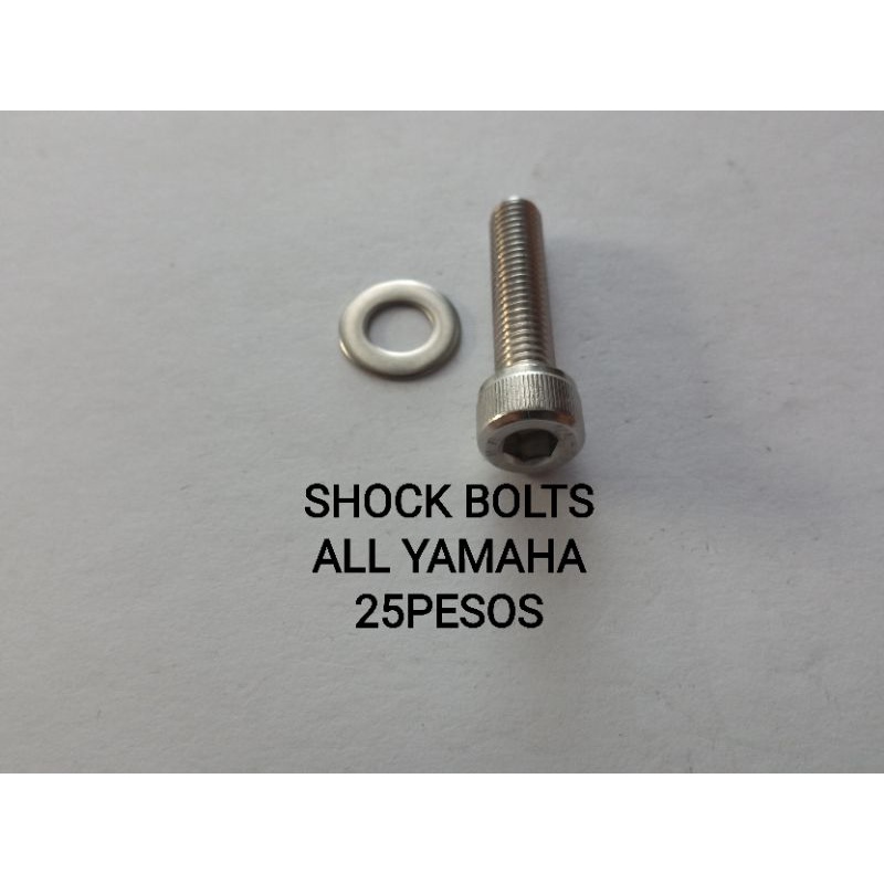 STAINLESS SHOCK BOLTS FOR ALL YAMAHA MOTORCYCLE - UniTop