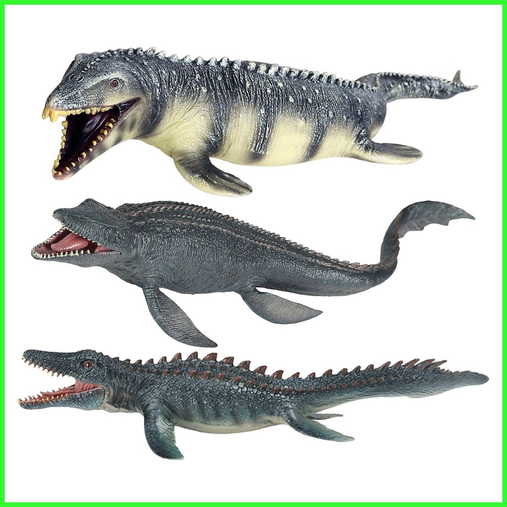 Realistic Dinosaur Toys Highly Detailed Reptile Ocean Animal Mosasaurus ...