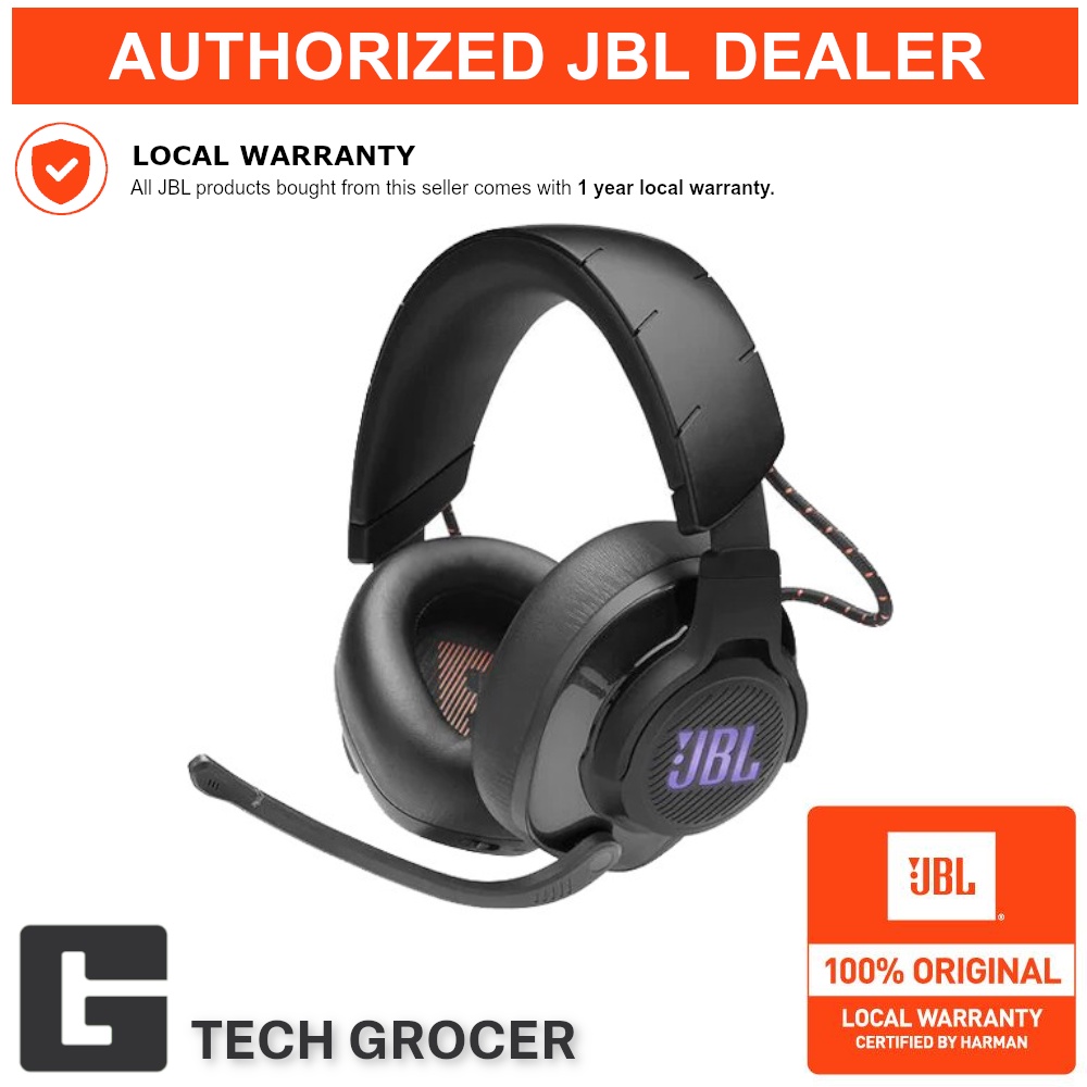 JBL Quantum 600 Wireless Over-Ear Gaming Headset (Black) | Shopee ...