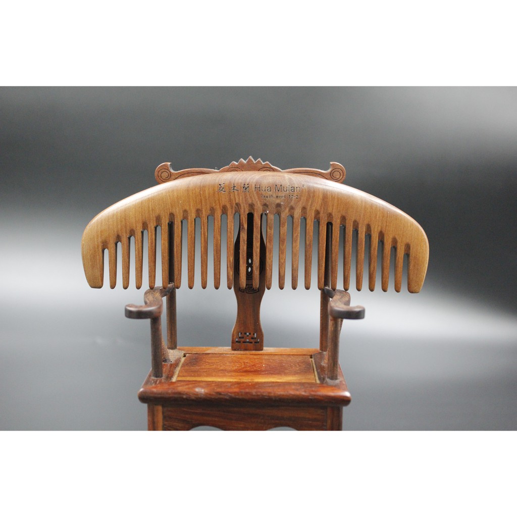 HUA MULAN PEACH WOOD 17-2 DARK COMB | Shopee Philippines