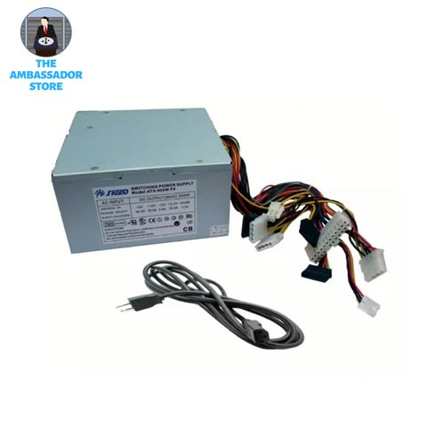 Speed ATX-600W P4 600 Watts Dual Fan Switching Power Supply for CPU ...