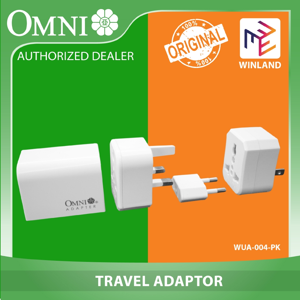 Omni Nano Universal Travel Adapter Plug Adaptor Outlet Adapter Socket ...
