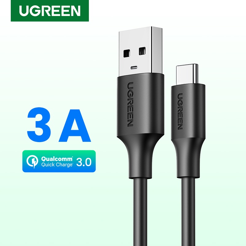 UGREEN Type C 3A USB Cable to Type C Fast Charge Data Cable | Shopee ...