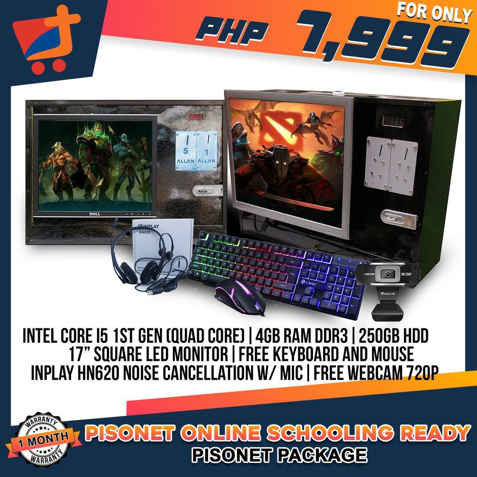 TABLE TOP PISONET PACKAGE | GOOD FOR ONLINE SCHOOLING | TTREND | Shopee ...