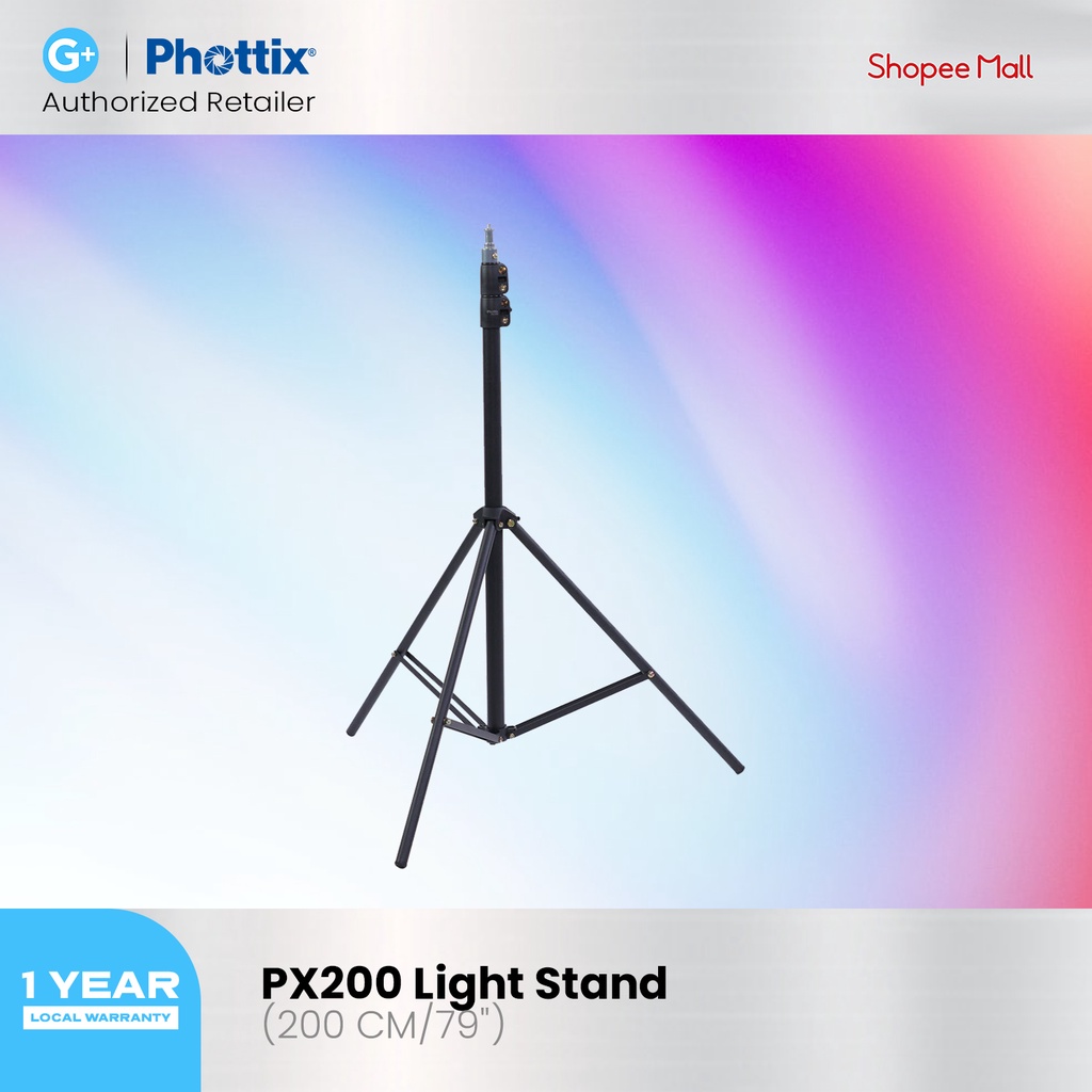 Phottix PX200 Light Stand (200 CM/79") | Shopee Philippines