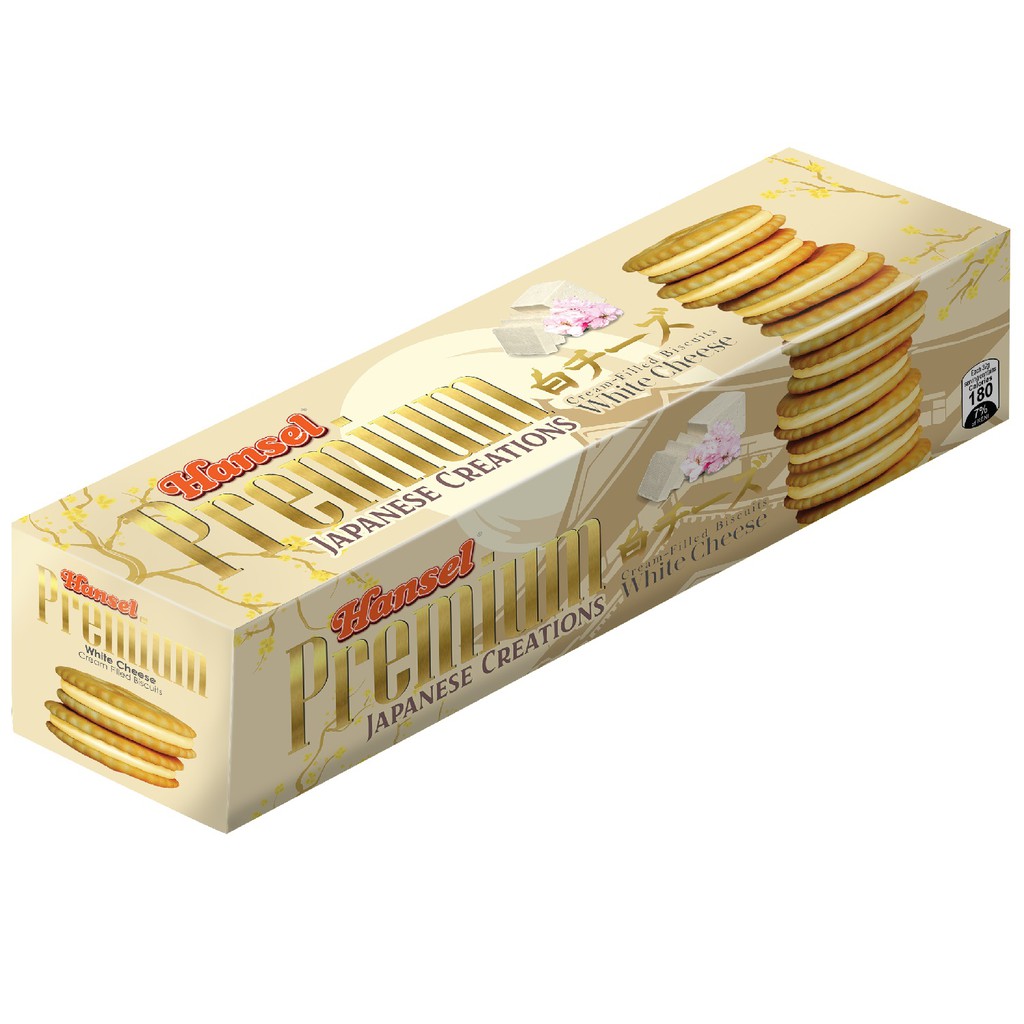 Hansel Premium Hokkaido-style White Cheese 124.6g x 1pc | Shopee ...