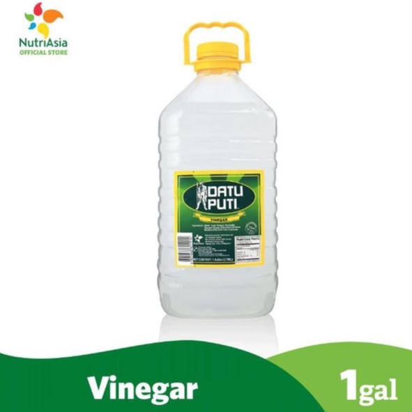 Datu Puti Vinegar 1 Gallon Clear Bottle | Shopee Philippines