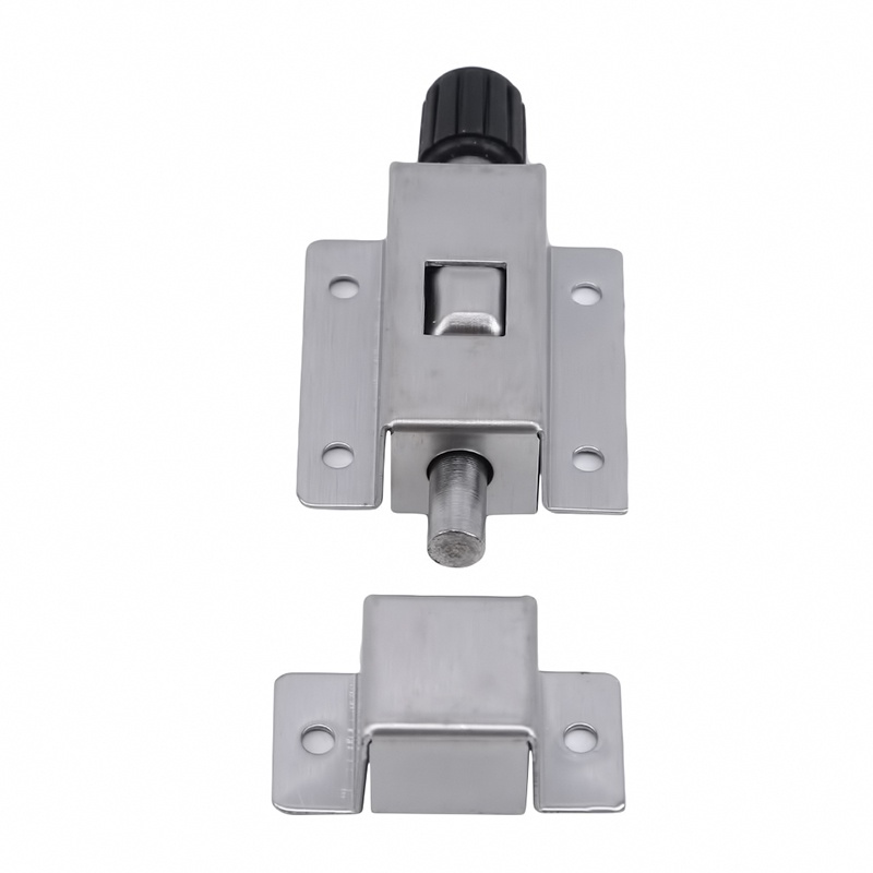 Stainless Steel Spring Loaded Push Button Gate Door Lock | Shopee ...