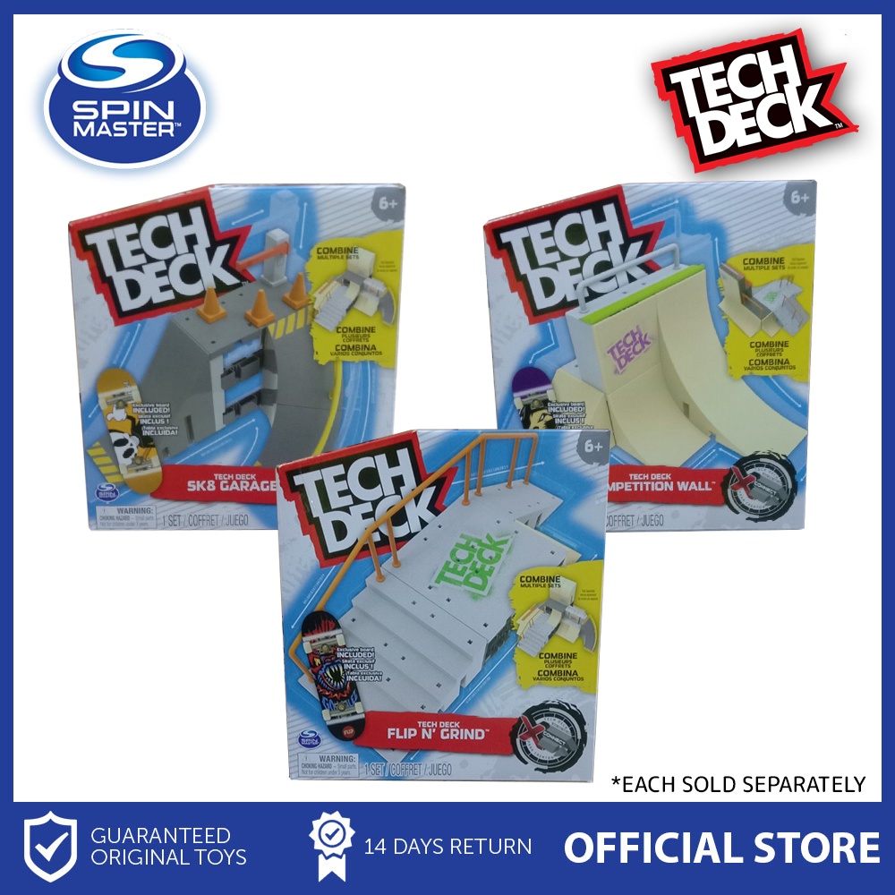 Tech Deck X-Connect Park Creator, Customizable and Buildable Ramp Set ...