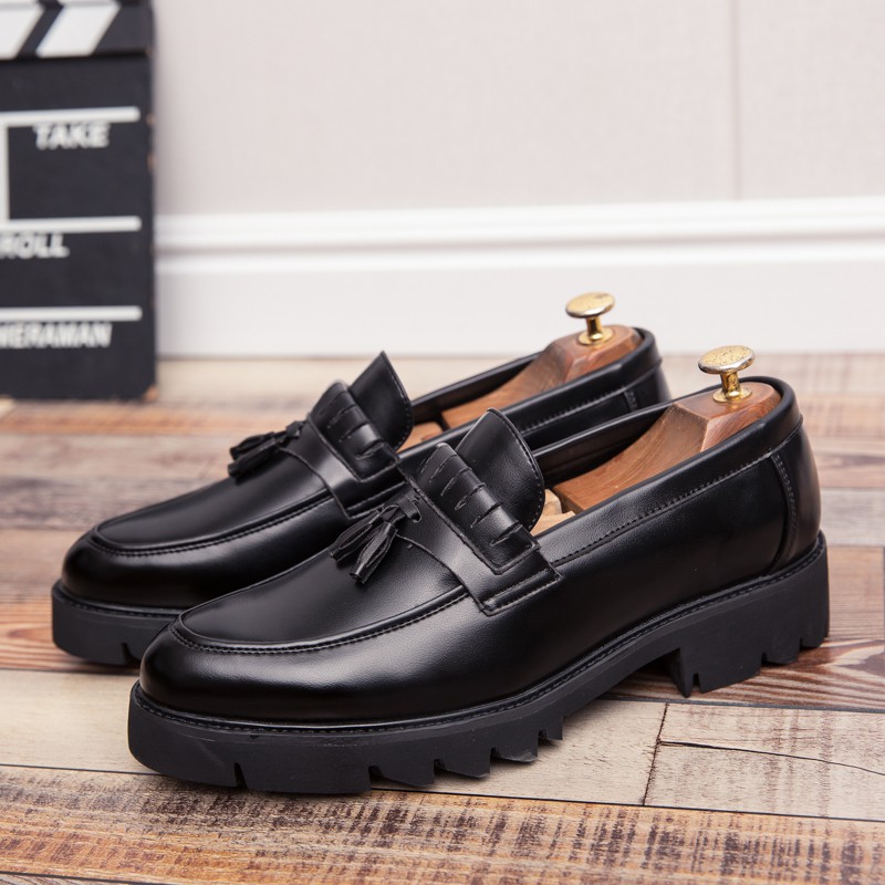 Fashion Elegant Men Formal Office Slip On Shoes Business Smart Cool ...