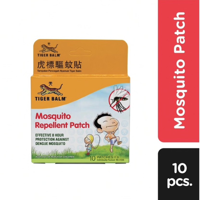 Tigerbalm Mosquito Repellant Citronella Patches (10 patches) | Shopee ...