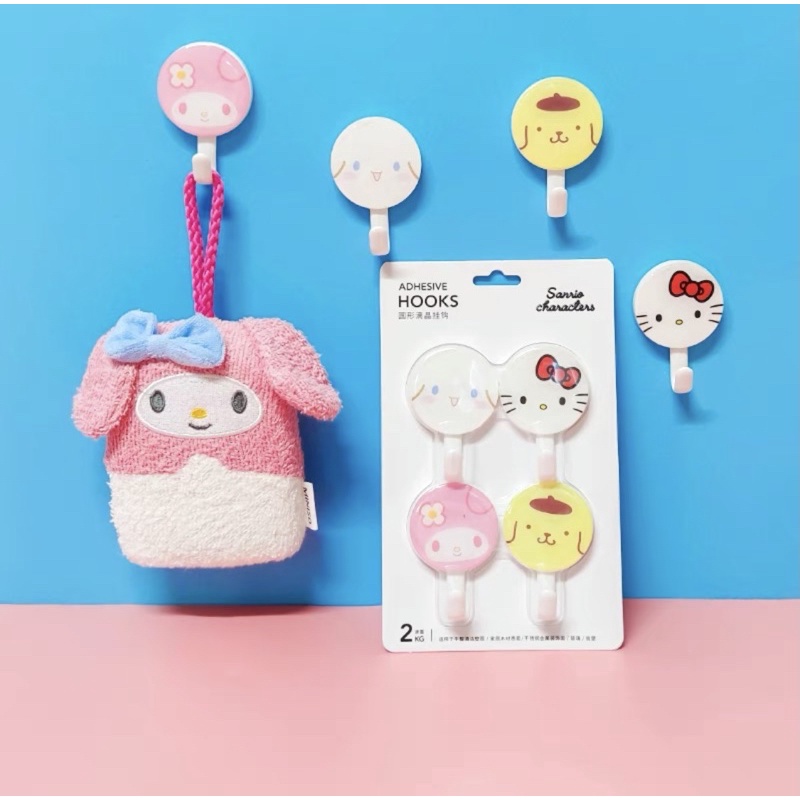 Ix IX hello kitty sanrio wall hook | Shopee Philippines