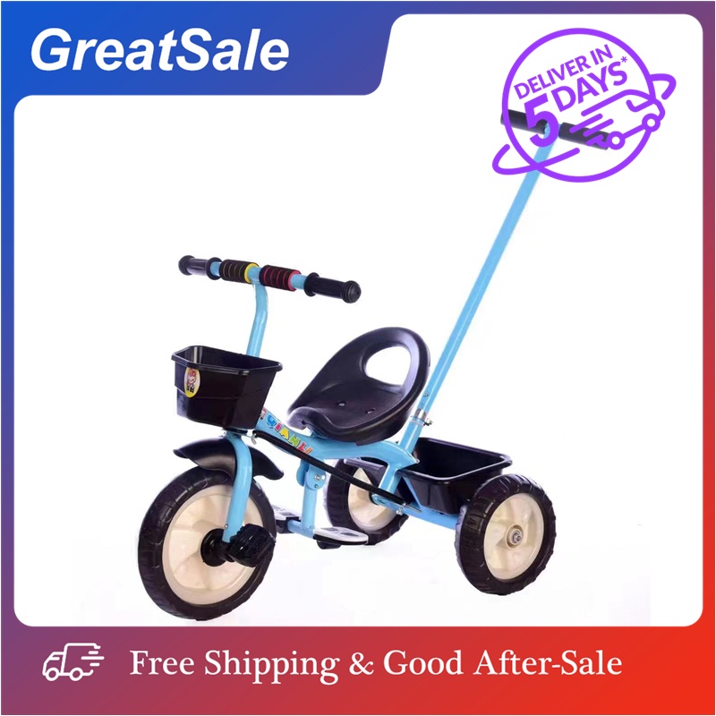 GreatSale 3 Wheels Stroller for Kids Bike for Baby Tricycle with Push ...