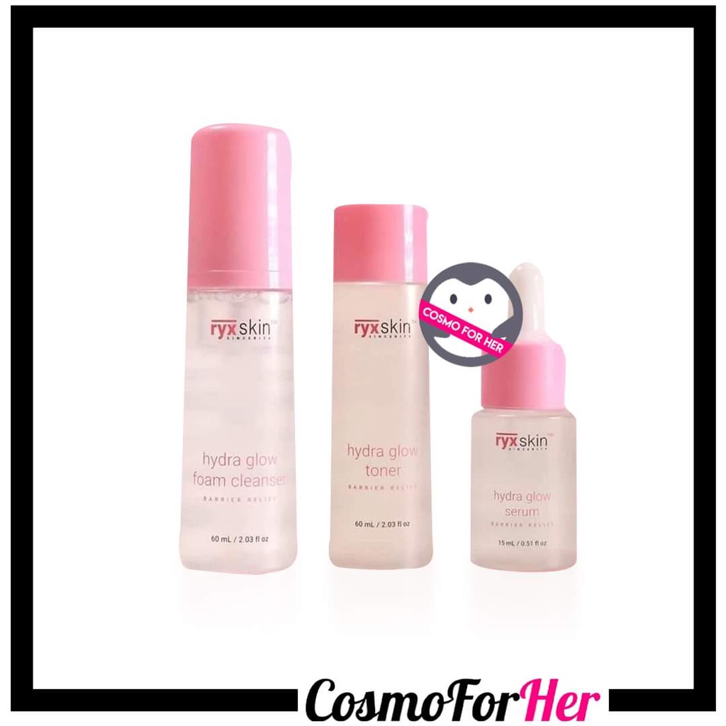 Authentic Ryx Skin Sincerity Hydra Glow MINIS with free BAG! (Serum ...