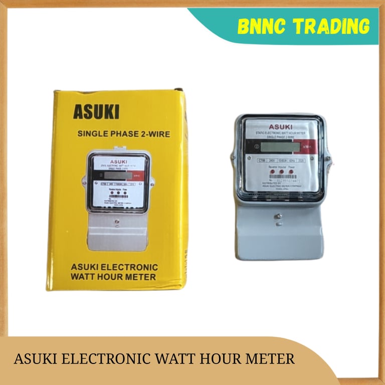 ASUKI ELECTRONIC WATT HOUR METER SUBMETER | Shopee Philippines