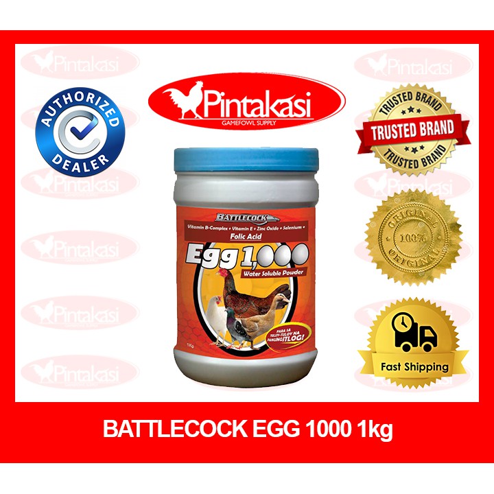Battlecock Egg 1000 Egg Booster Powder 1kg for Gamefowl | Shopee ...