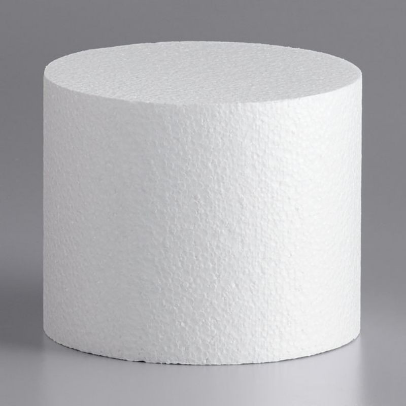 Styro Dummy Cake 6x4 (Styrofoam) Round | Shopee Philippines