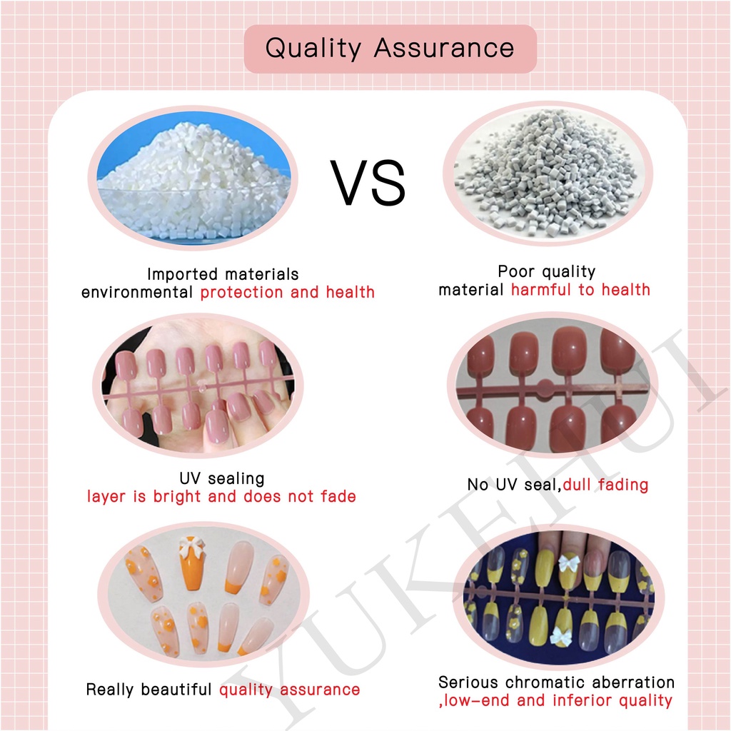 24pcs fake nails short fake nails fake nail fake nails with design ...