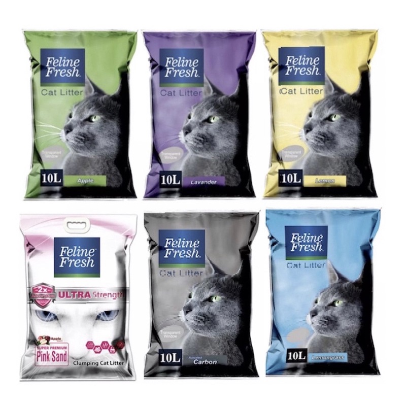 Feline Fresh Cat Litter Sand 10L (8kg) | Shopee Philippines
