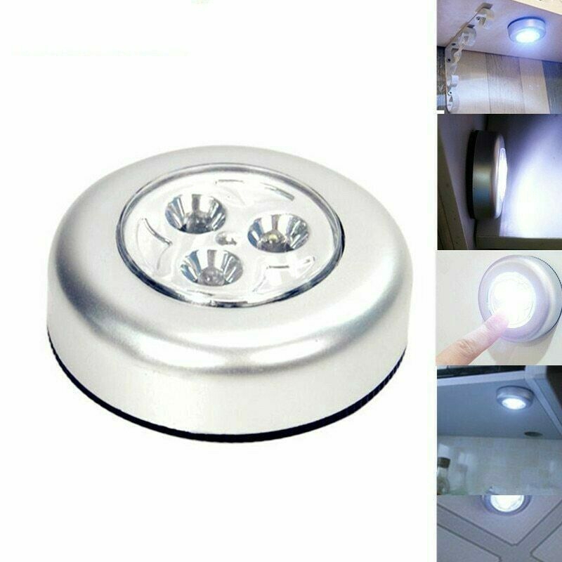 LED Wireless Touch Sensor Home Cabinet Car Wall Light 4 Colors | Shopee ...