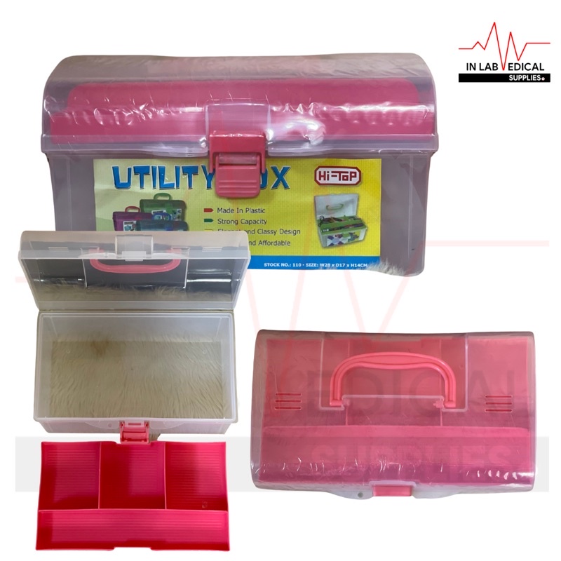 Hi-Top Tackle Box l Utility Box | Phlebotomy Kit Box (Colors depends on ...