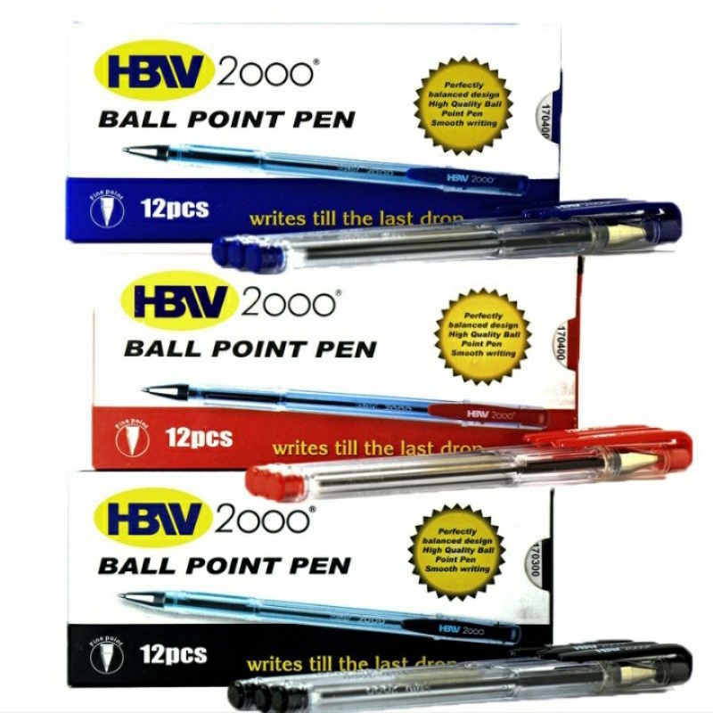HBW 2000 Ballpen (BALLPOINT PEN) | Shopee Philippines