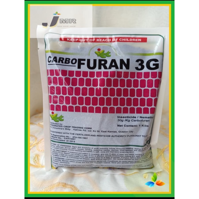 Carbofuran 3G ( same as Furadan 3G ) Systemic Insecticide 1 kilo by ...