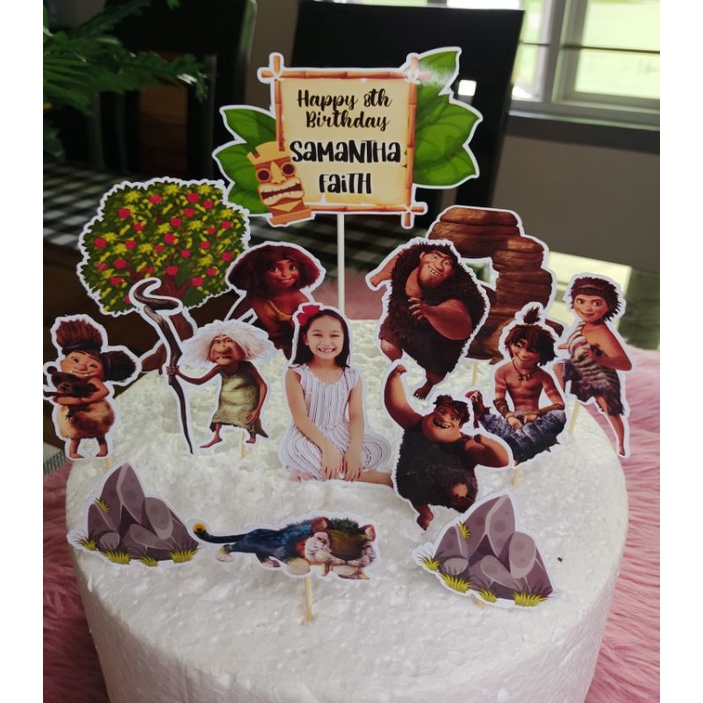 Croods theme cake topper | Shopee Philippines