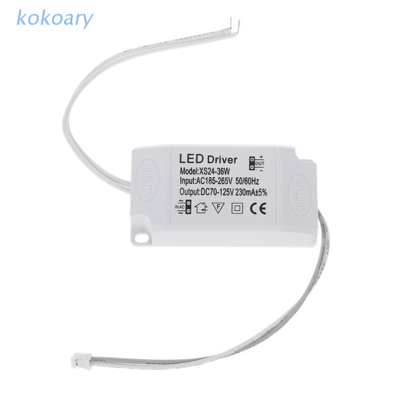 KOK 220V LED Constant Current Driver 24-36W Power Supply Output ...