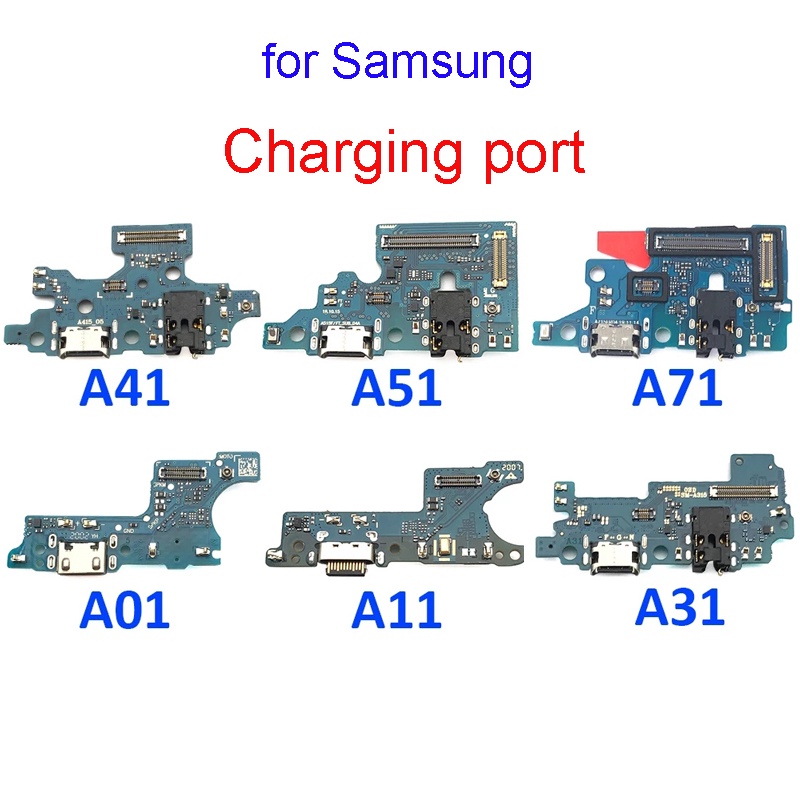 Charging Board Port Flex With Fast Charging IC For Samsung Galaxy A01 ...