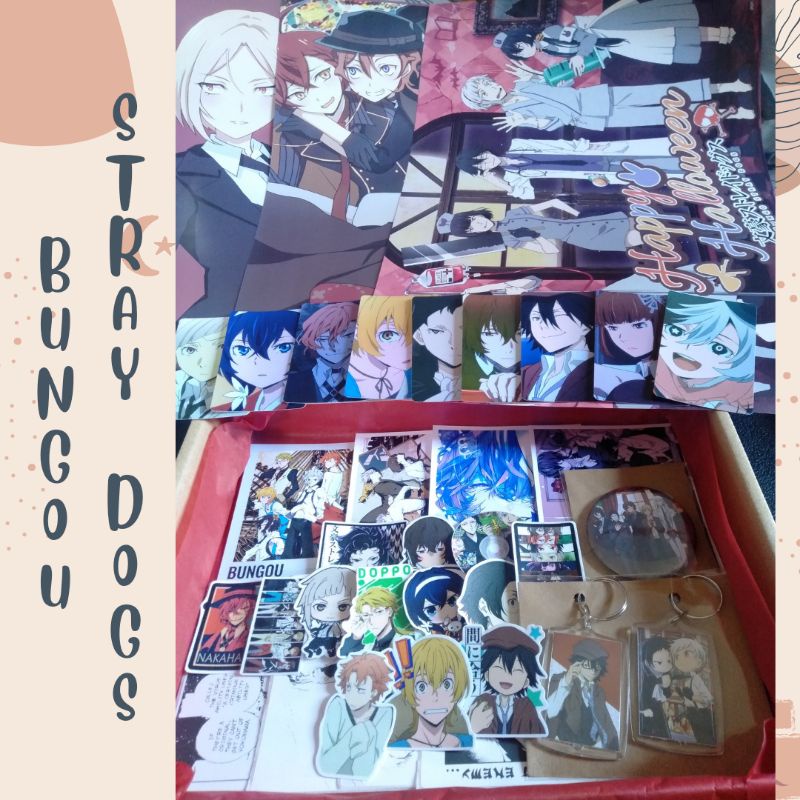 BUNGOU STRAY DOGS merch kit box set gift anime (pls read description ...
