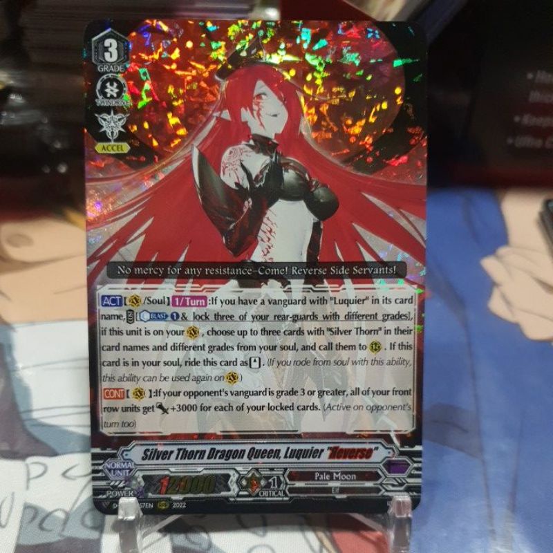 SILVER THORN DRAGON QUEEN, LUQUIER "REVERSE" RRR DVS03 CARDFIGHT ...