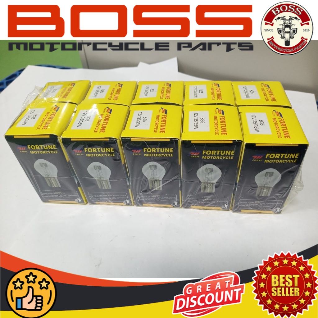 HEADLIGHT BULB SOLD PER BOX 10 PCS (T19-B35/RP30/RP35/G18) CLEAR ...