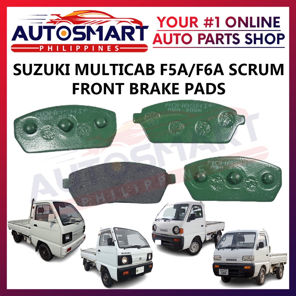 Suzuki Multicab F5A/F6A Scrum Front Brake Pad Set | Shopee Philippines