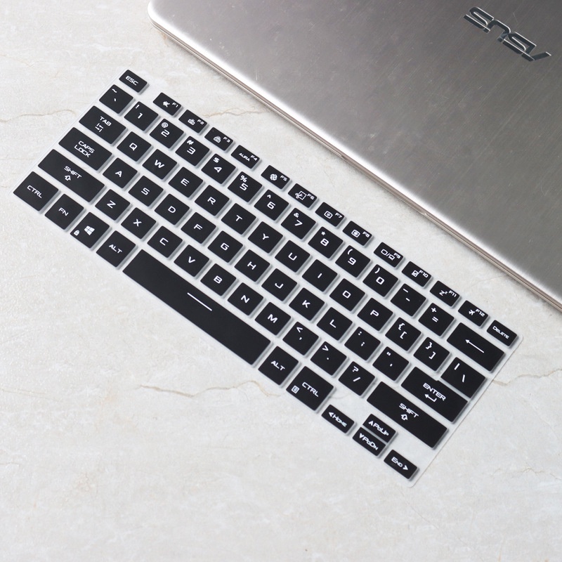Silicone Laptop Keyboard Cover Skin Protector For ASUS TUF Dash F15 ...